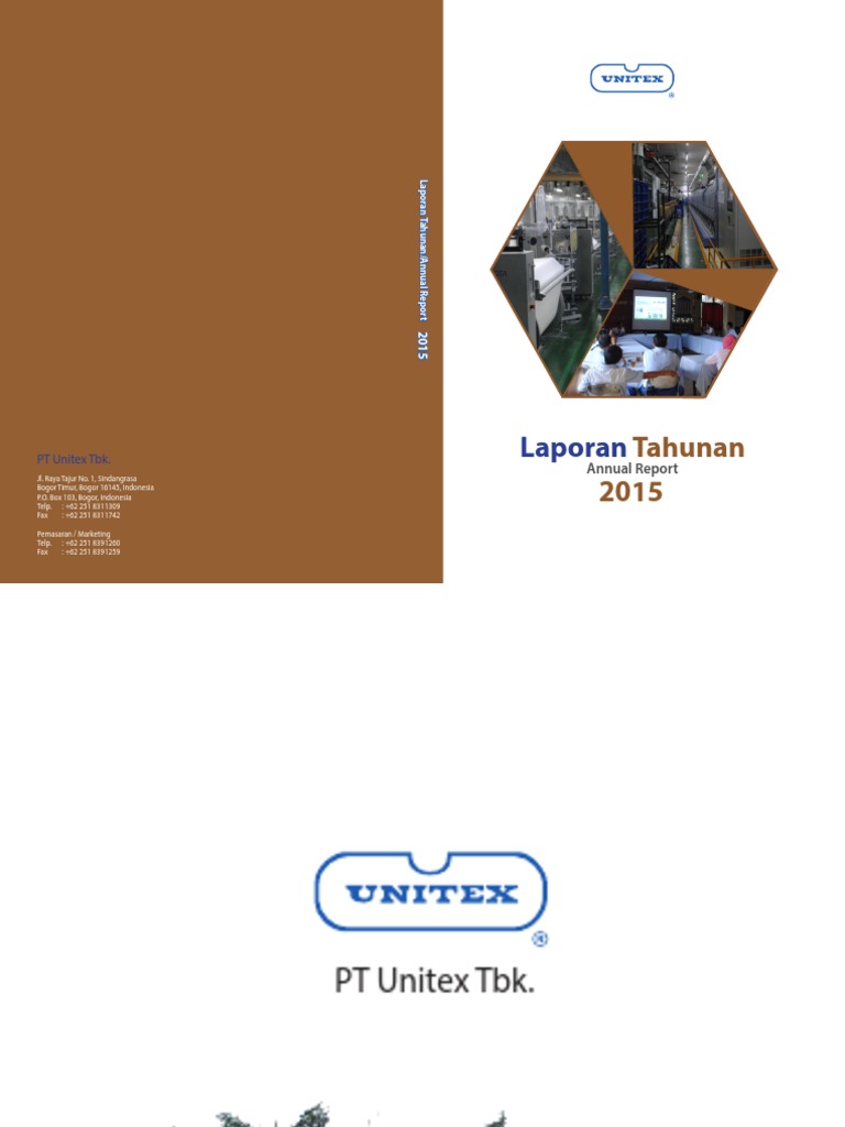 PT Unitex Laptahunan | PDF | Gross Income | Income