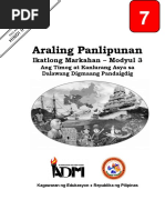 Grade 7 Module in Ap (3rd Quarter 2nd Module) | PDF