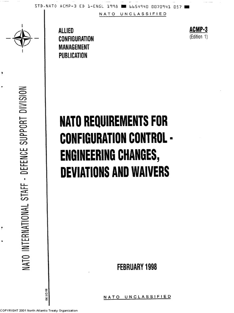 ACMP-3 (Configuration Control) | PDF