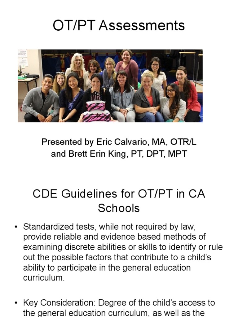 Assessing Student Abilities: A Review of Standardized and Criterion ...