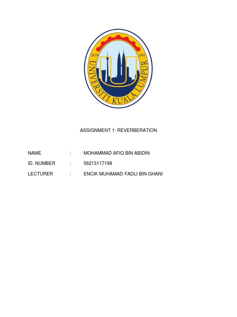 Underwater Acoustic Assignment 1 | PDF