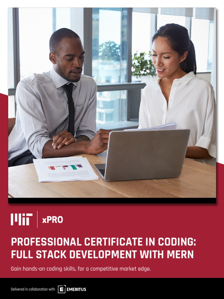 Brochure - MIT - xPRO - Professional Certificate in Coding - 05-March ...