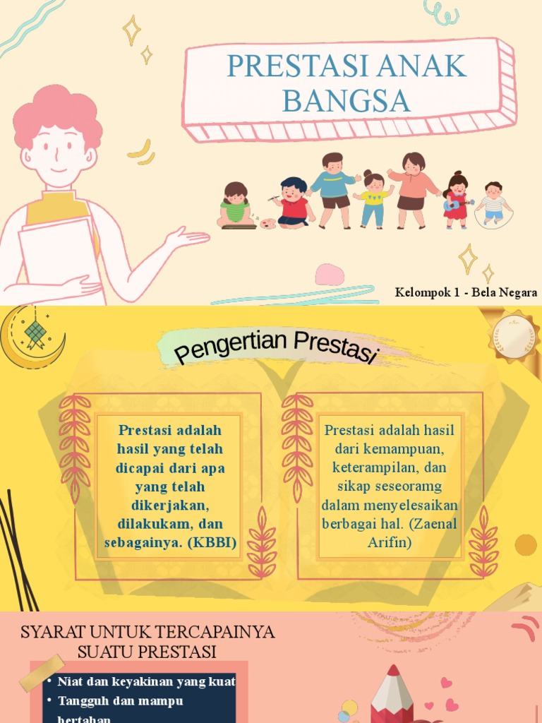Kel 1 - Prestasi Anak Bangsa (Materi) | PDF