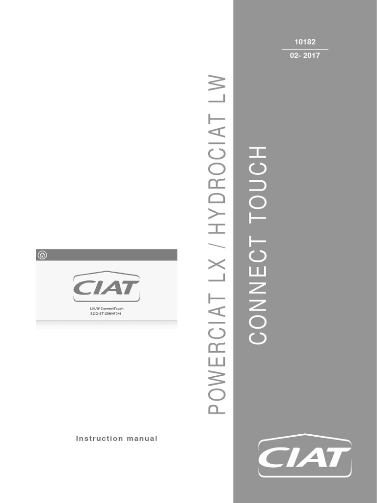Connect Touch Hydrociat LW ST He Powerciat LX | PDF | Manufactured ...