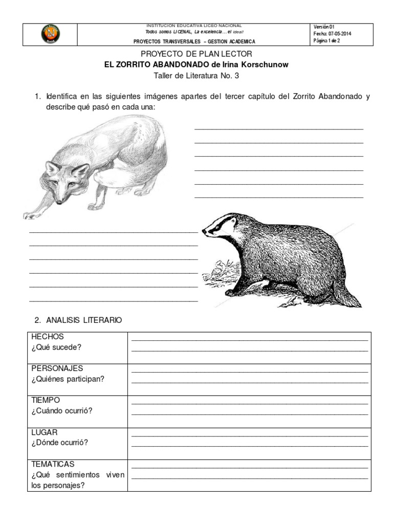 Taller 3 Zorrito | PDF