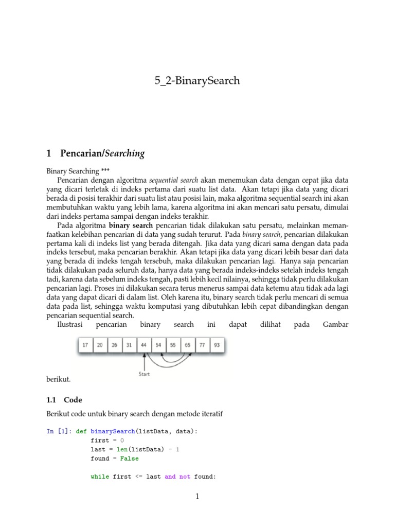 5 2-BinarySearch 2 | PDF