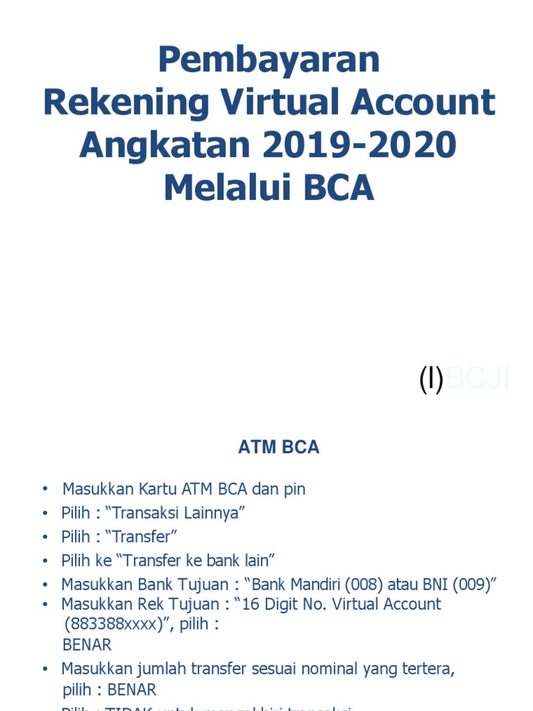 Panduan Va Bca | PDF