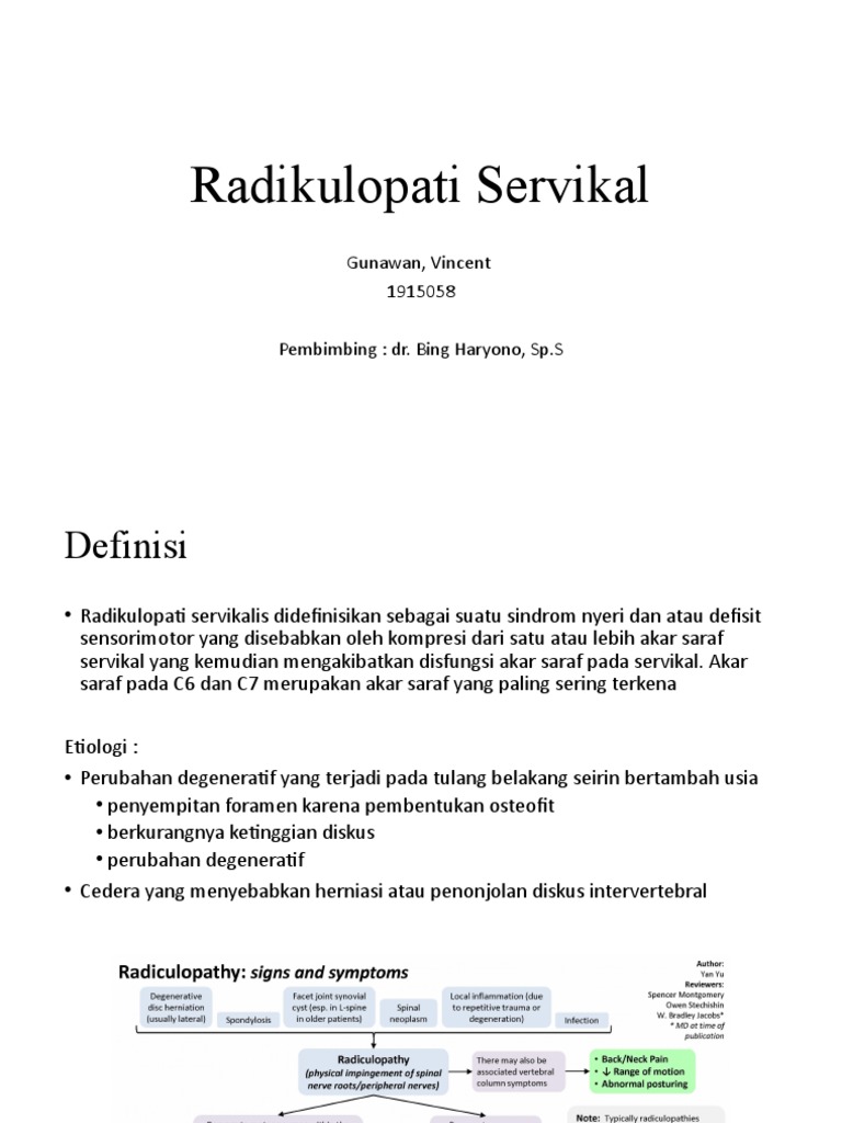 Radikulopati Servikal | PDF