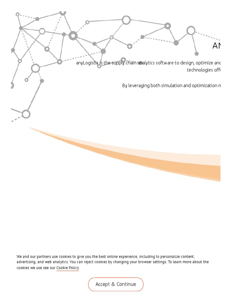 Features - Anylogistix Supply Chain Optimization Software | PDF