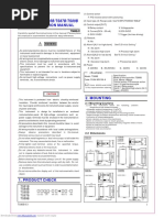 TIS MK1 User Manual Overview | PDF | Relay | Electrical Wiring