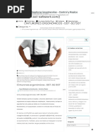 NIOSH Faja Lumbar | PDF | Factores humanos y ergonomía | Especialidades Medicas