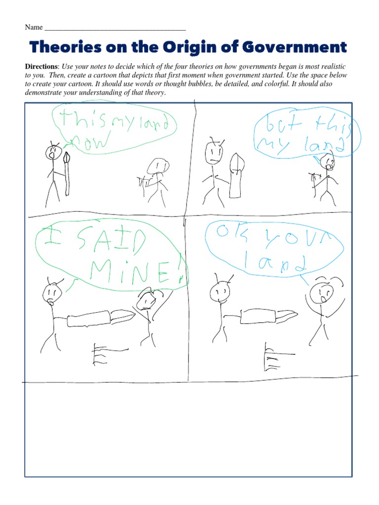 02 - Beginning of Government Cartoon | PDF