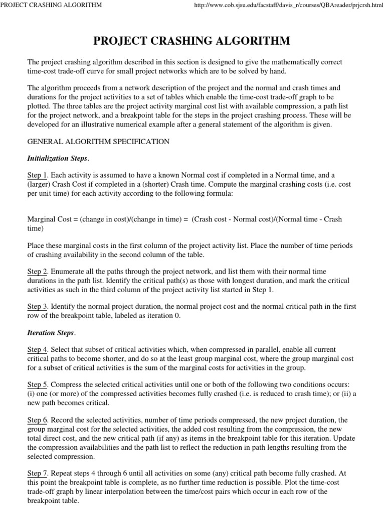 Network Crash Algorithm | PDF | Algorithms | Data Compression