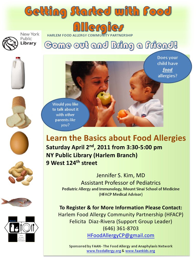FOOD ALLERGY Flyer | PDF