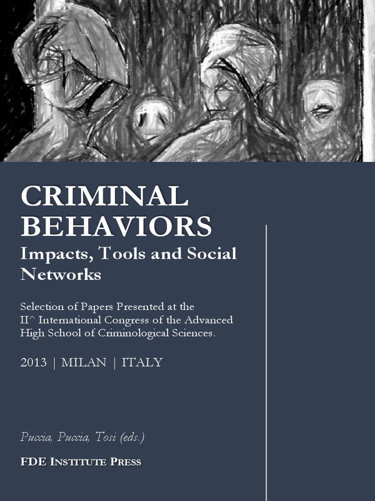 Criminal Behaviors. Impacts Tools and So | PDF | Psychopathy ...