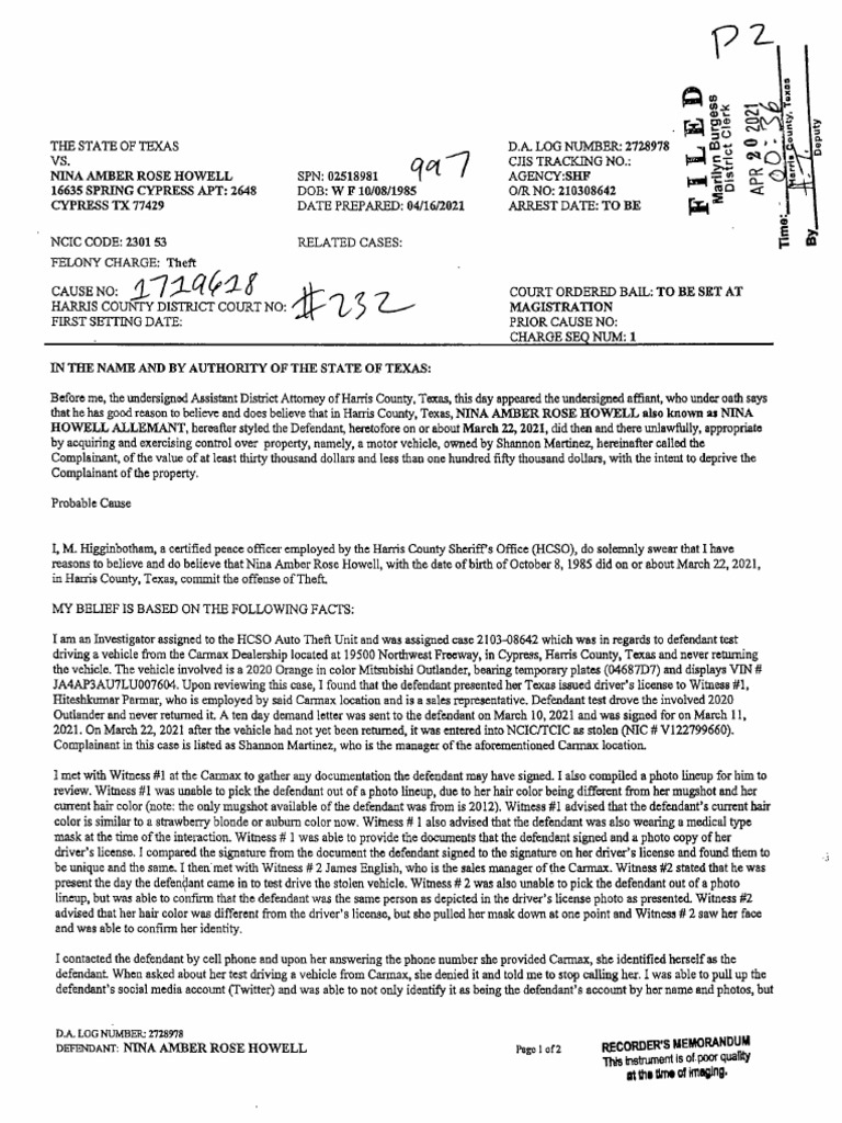 Statement of Facts | PDF