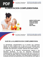 Guia de Alimentacion Complementaria | PDF | Amamantamiento | Alimentos