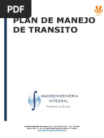 Plan de Manejo de Transito 3 | PDF | Peatonal | Color