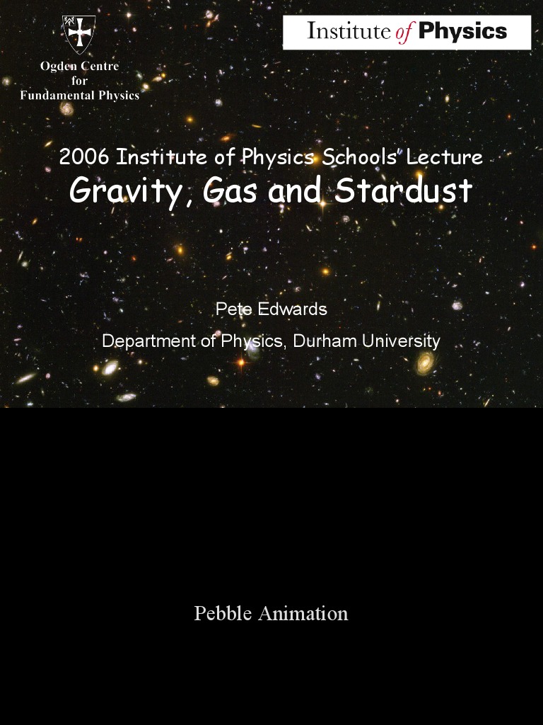 Gravity Gas and Stardust | PDF | Big Bang | Universe