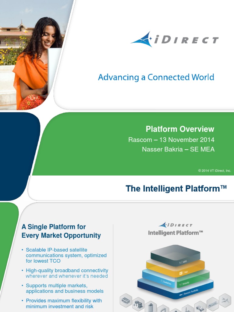 iDirect-Product Portfolio Presentation-Rascom | PDF | Computer Network ...