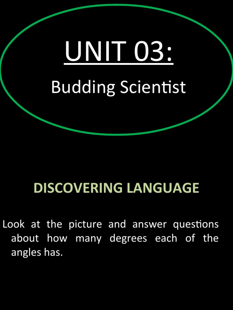 Budding Scientist 2AS | PDF | Angle | Line (Geometry)