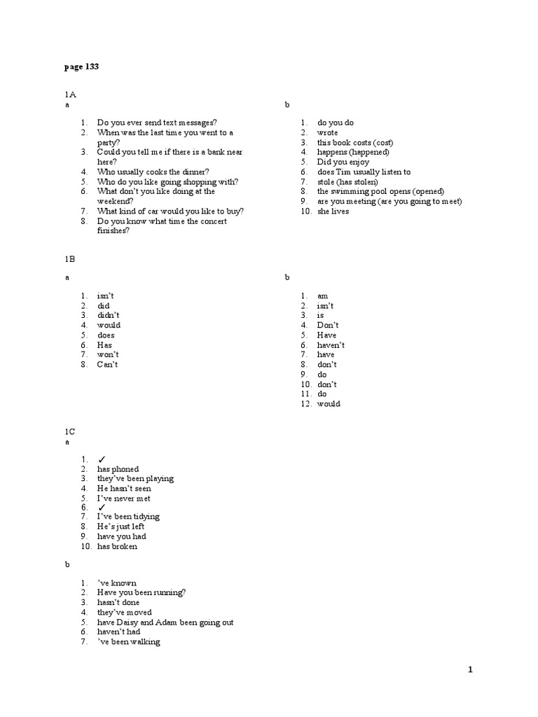 New English File, B2, Grammar Bank | PDF | Theft
