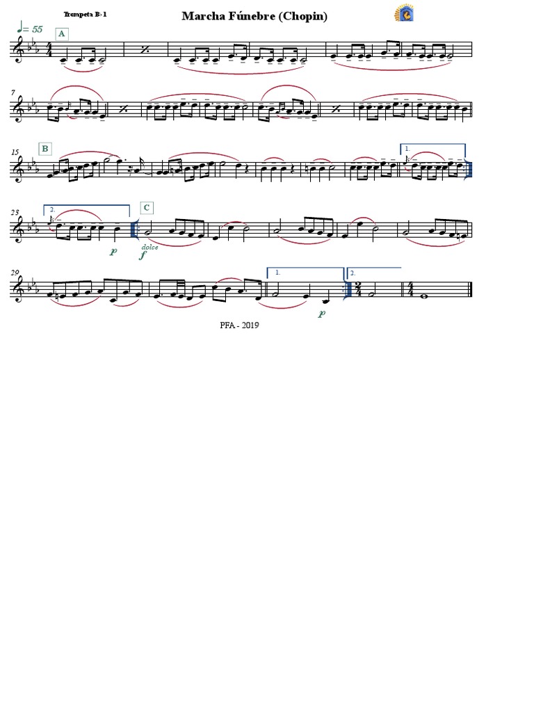 Marcha Fúnebre Chopin - Trompeta BB 1 | PDF