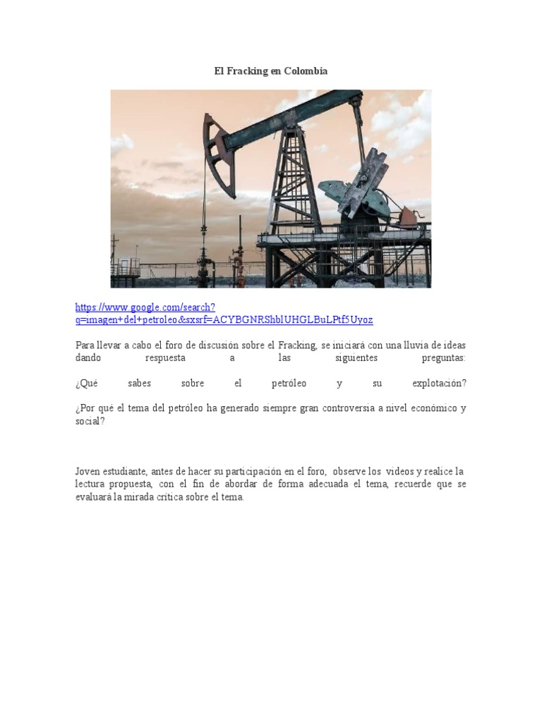 Qué Es El Fracking | PDF | Fracturamiento hidráulico | Entorno natural