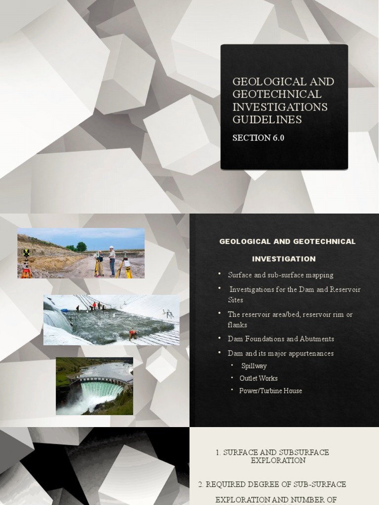 Geological and Geotechnical Investigations Guidelines | PDF | Science ...