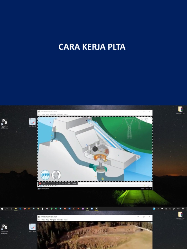 01-Contoh PPT Cara Kerja Plta | PDF