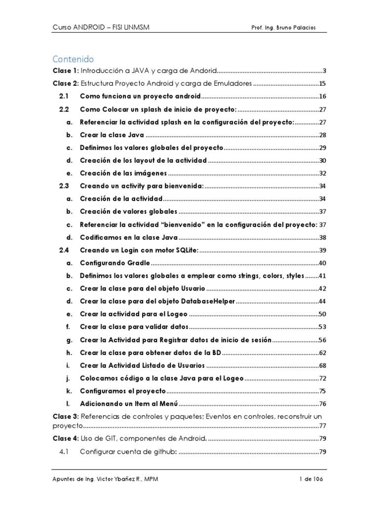 Introducción a Android y Java | PDF | Java (lenguaje de programación ... Introducción a Android y Java | PDF | Java (lenguaje de programación ...