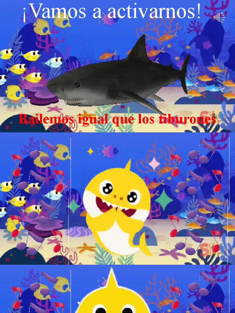 Baby Shark Activaci N Fisica Pausa Activa | PDF