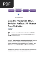 DTV Tool - Business Data Validation | PDF | Enterprise Resource ...