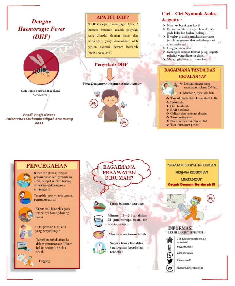 LEAFLET DHF - Eka Sarima Hardiani | PDF