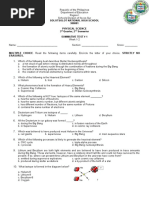 2nd QUARTERLY EXAMINATION Physical Science 12 | PDF | Planets | Light