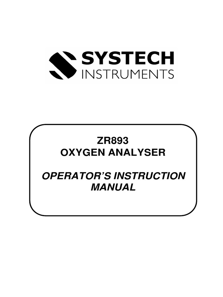 ZR893v2 - 3 - Systech O2 - Manual | PDF | Computer Engineering ...