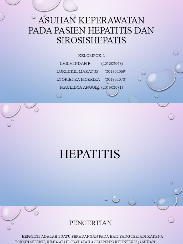 Sirosis Hepatis Dan Hepatitis | PDF