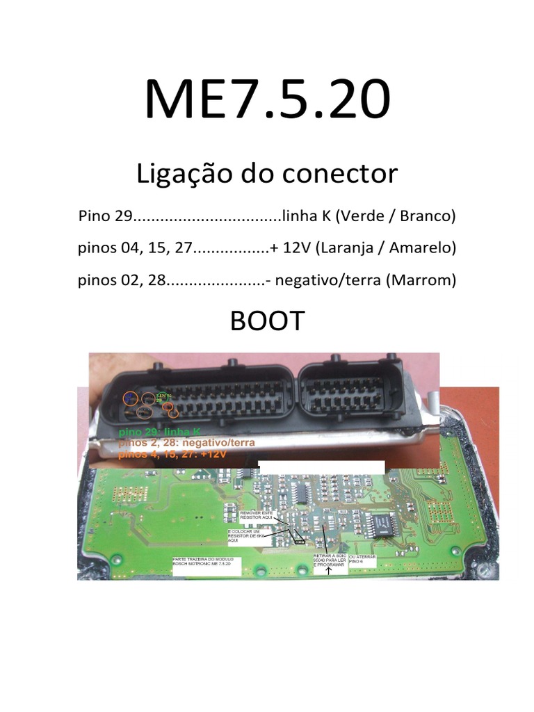 ME7.5.20 Boot | PDF