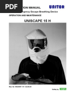 Unipack II Manual | PDF | Breathing | Valve