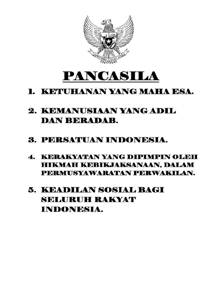 PANCASILA | PDF
