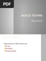 Manual Muscle Testing Techniques | PDF | Thumb | Anatomical Terms Of Motion