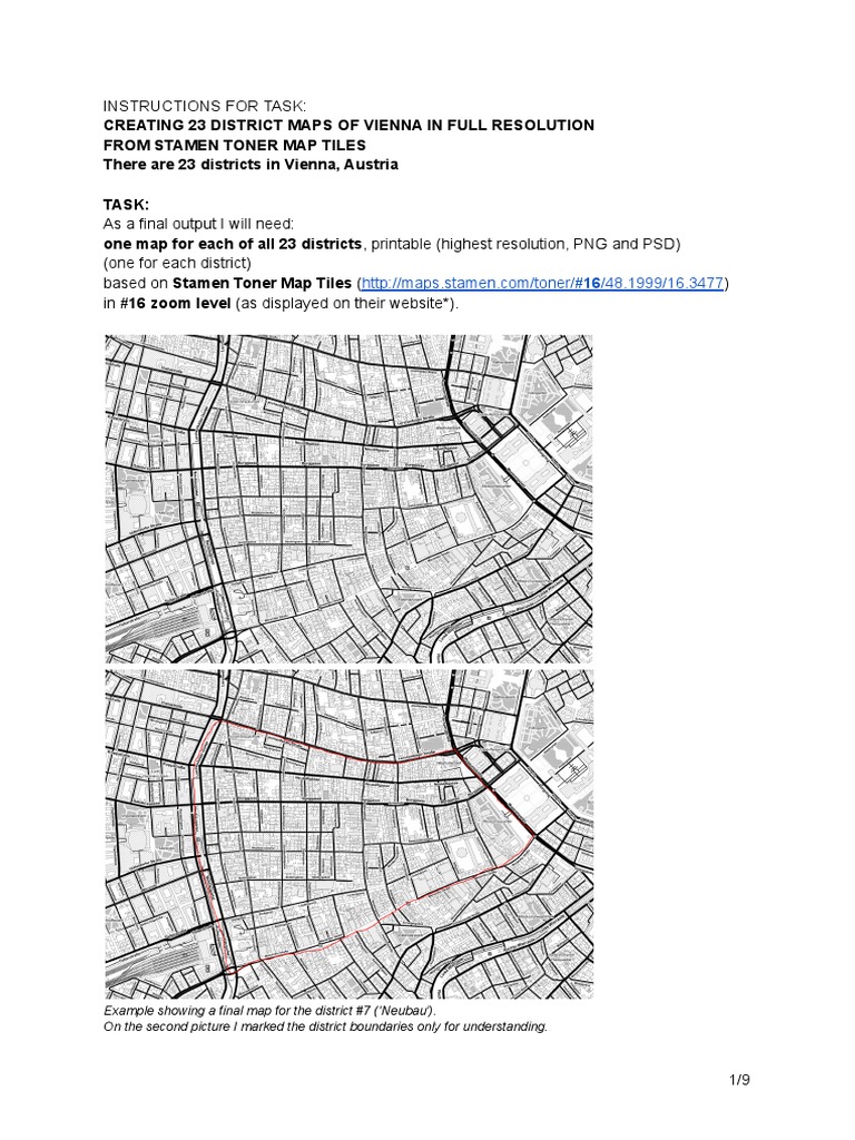 Instructions Map Creation | PDF | Creative Commons License | Screenshot