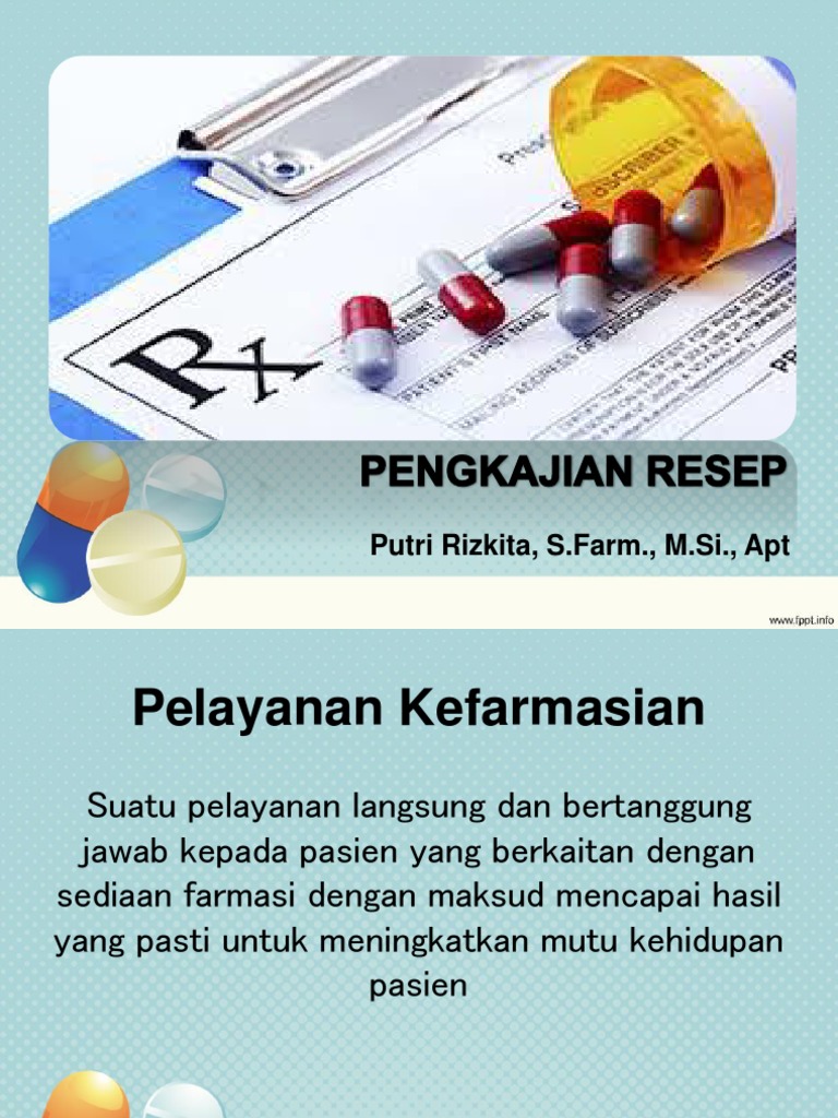 Pengkajian Resep | PDF