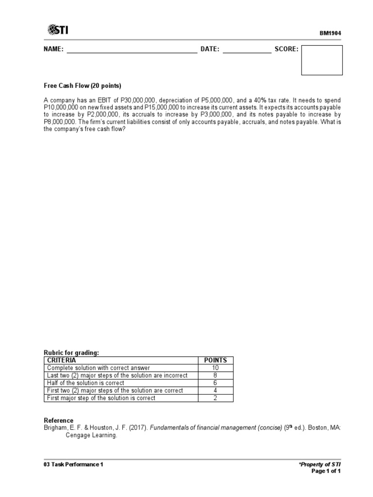 03 Task Performance 1 | PDF