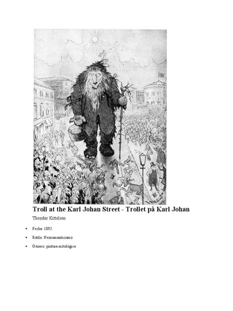 Troll at The Karl Johan Street | PDF | Arte | Clásicos