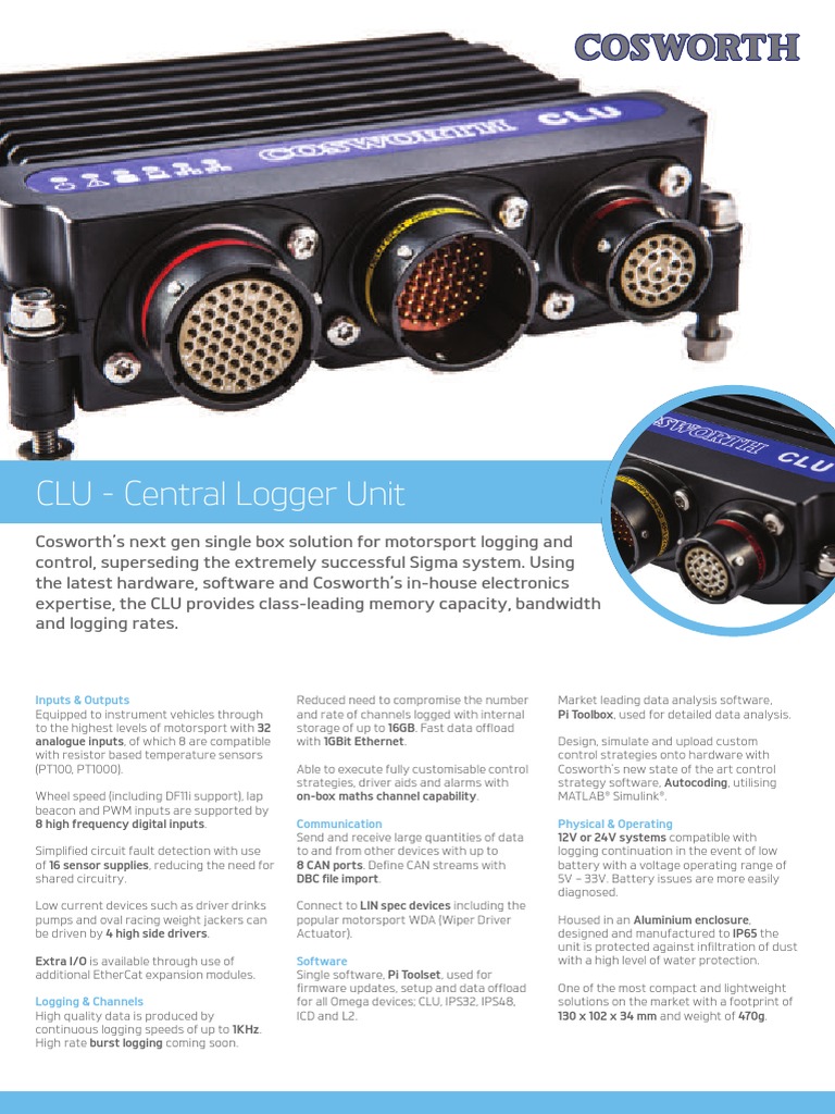 Clu Product Overview v1.3POREDUCE | PDF | Input/Output | Computer Hardware