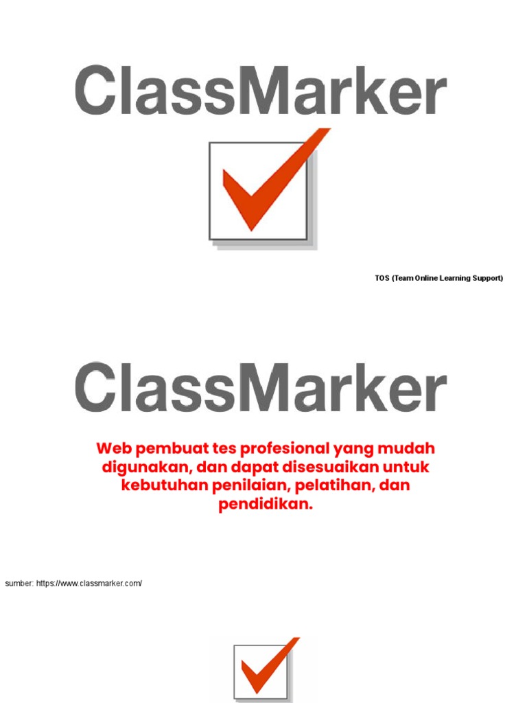 Panduan ClassMarker | PDF