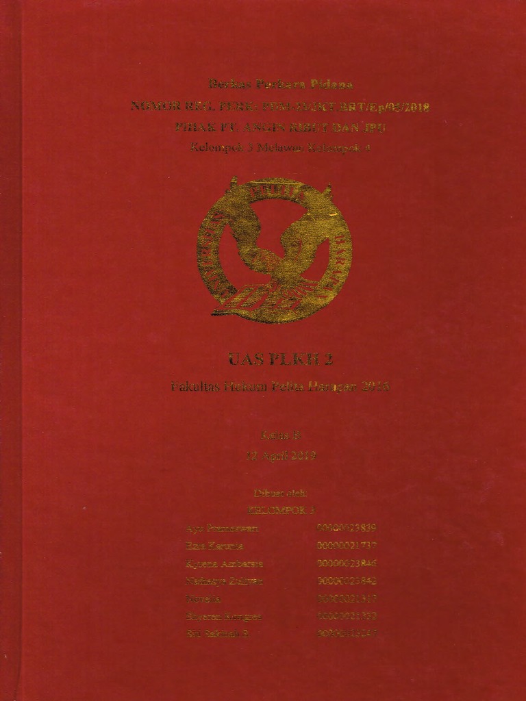 Laporan Penipuan PT Angin Ribut | PDF