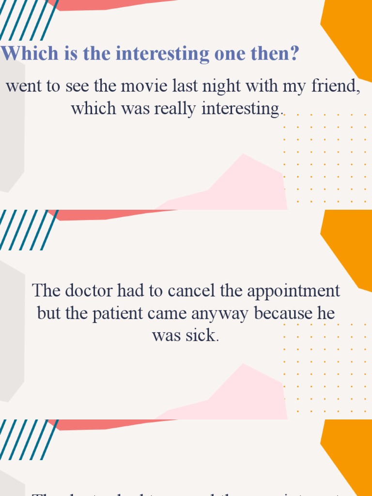 Which Is The Interesting One Then?: I Went To See The Movie Last Night ...