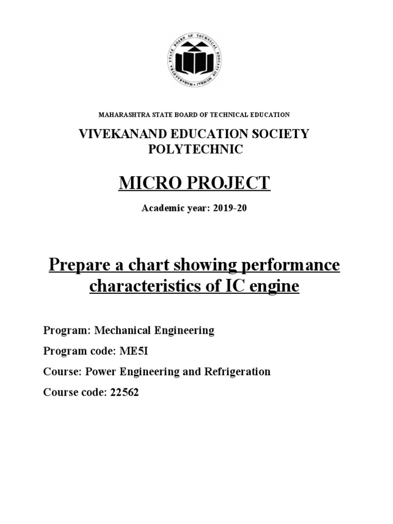 Microproject Format | PDF | Engineering Tolerance | Data